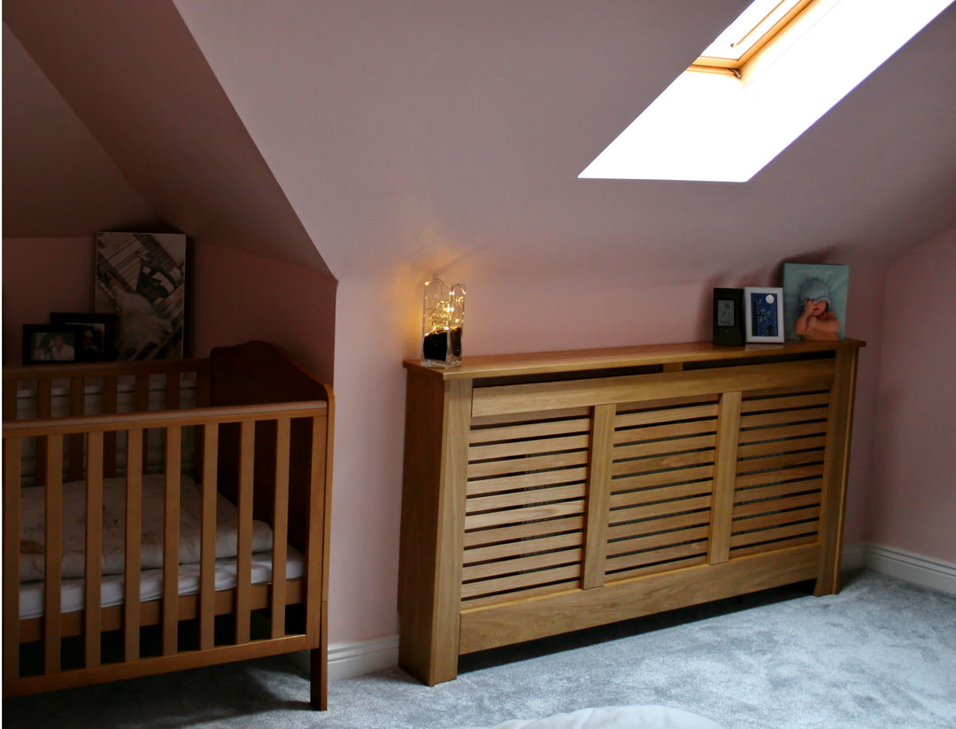 Oak Veneer Radiator Covers – Ecorads.ie - Energy Saving Radiator Covers
